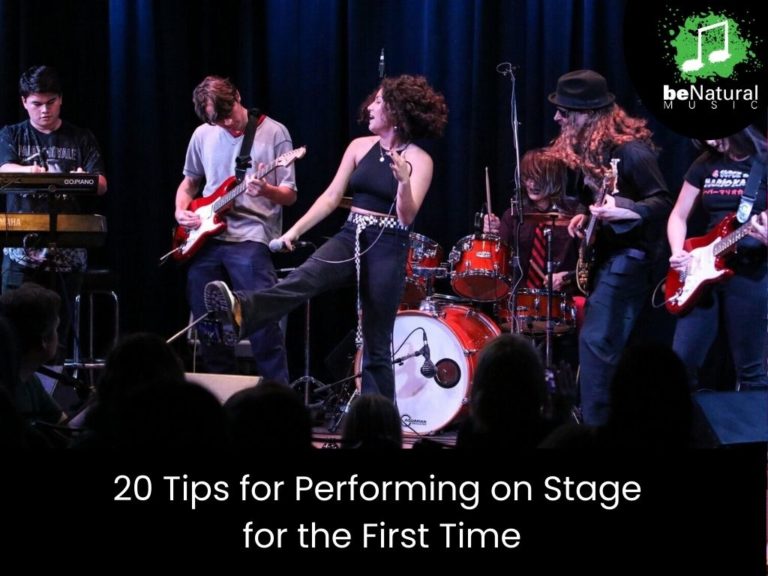 20 Tips for Performing on Stage for the First Time